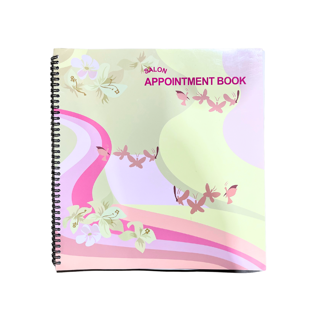 Salon Appointment Book 6 Columns – Jessica Nail & Beauty Supply