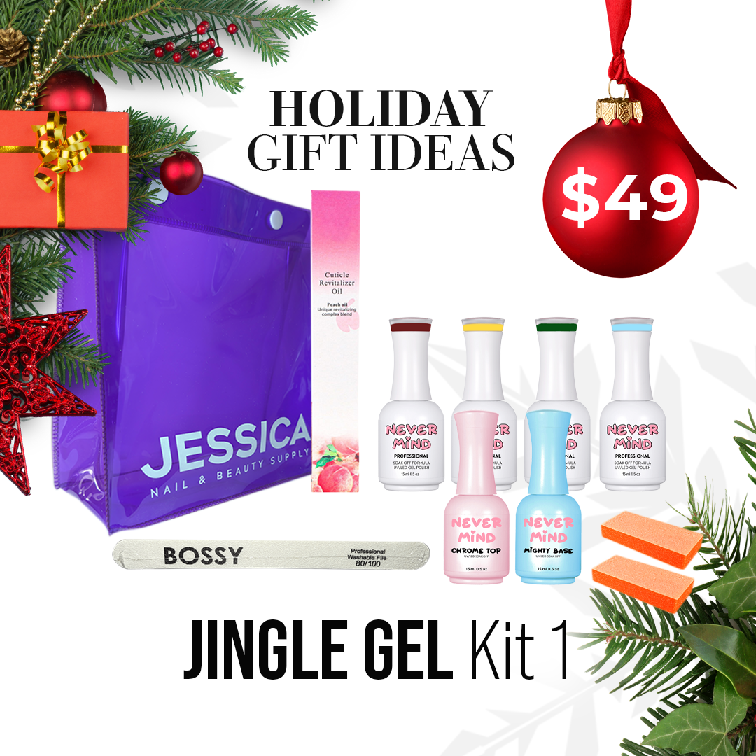 JNBS Jingle Gel Kit 1 (10pcs) – Jessica Nail & Beauty Supply