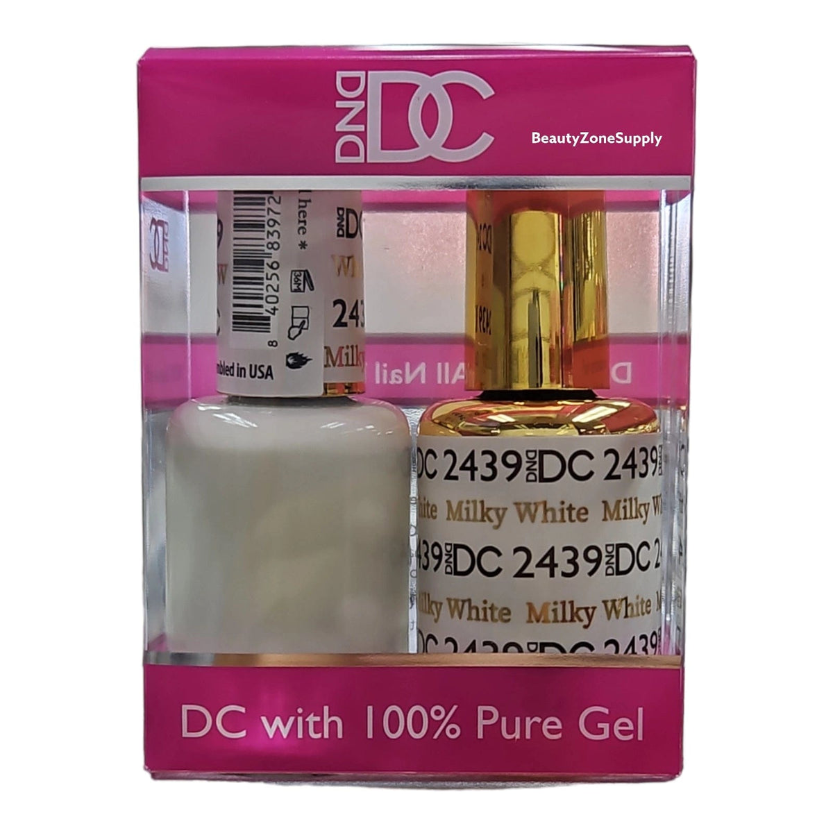 DND DC Duo Gel Matching Color 2439 Milky White – Jessica Nail & Beauty ...