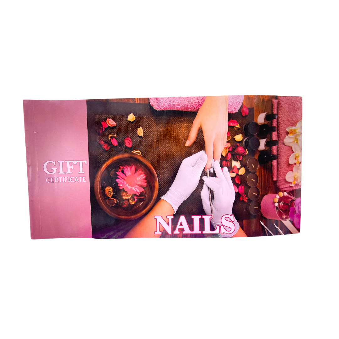 Gift Certificate for Nails (Pack of 50pcs) – Jessica Nail & Beauty Supply