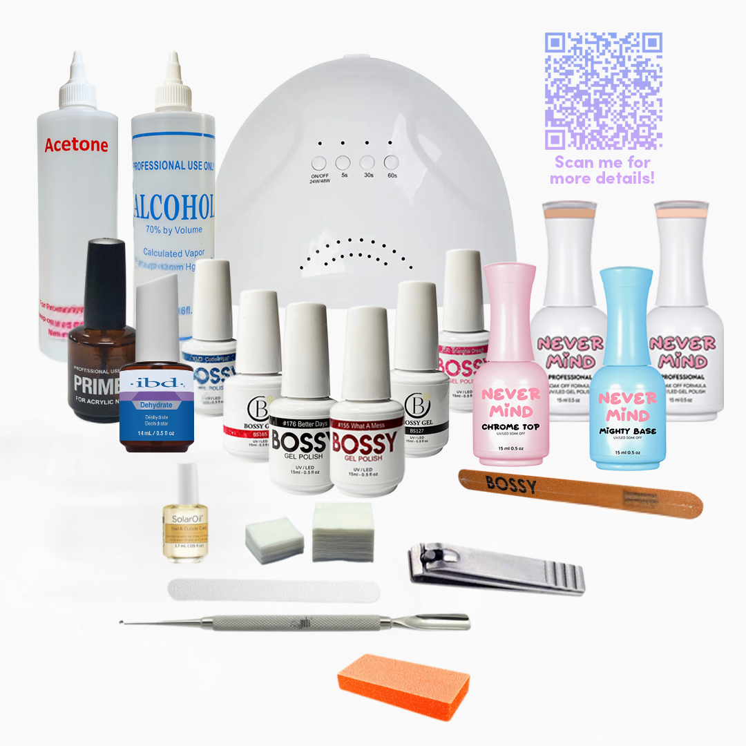 JNBS GET STARTED KITS - GEL KIT – Jessica Nail & Beauty Supply