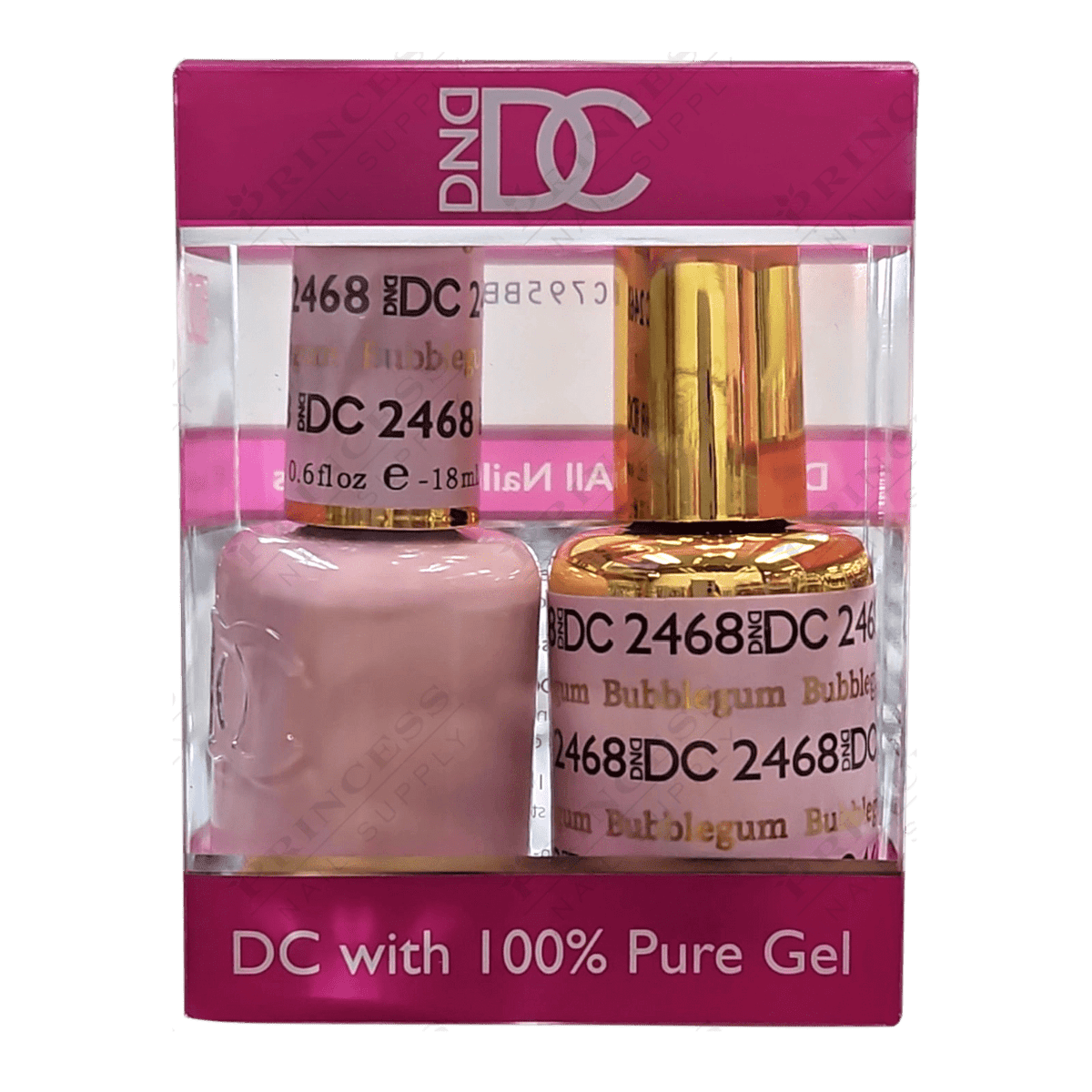 DND DC Duo Gel Matching Color 2468 Bubblegum – Jessica Nail & Beauty Supply