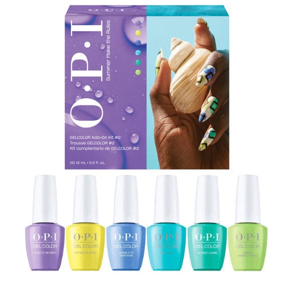 OPI Gel Color Add On Kit #2 Summer Make The Rules 2023 – Jessica Nail ...
